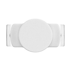 PopSockets Phone Grip Slide for Phones and Cases, Sliding Phone Grip with Expanding Kickstand - White