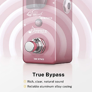 Donner Distortion Guitar Pedal & DPA-1 Daisy Chain Pedal Power Supply