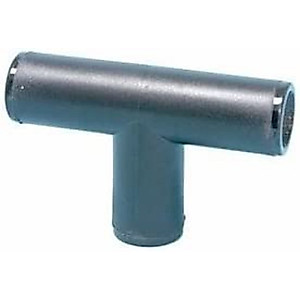 DIG 1/2" compression tee, drip irrigation fitting with .700 OD, for a three-way layout of polyethylene drip tubing, Bag of 15