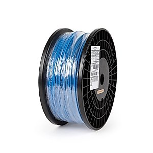 Elite Cat6 Stranded 28AWG (cm Rated) - Ultra Slim Ethernet, 1000ft, Unshielded Twisted Pair (UTP), Pure Stranded Copper, UL Listed, Ultra Flexible, Reel, Blue | Create Custom Patch Cables