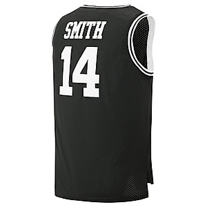 Eway Jersey #14 Basketball Jerseys S-XXXL(Black, XXL)