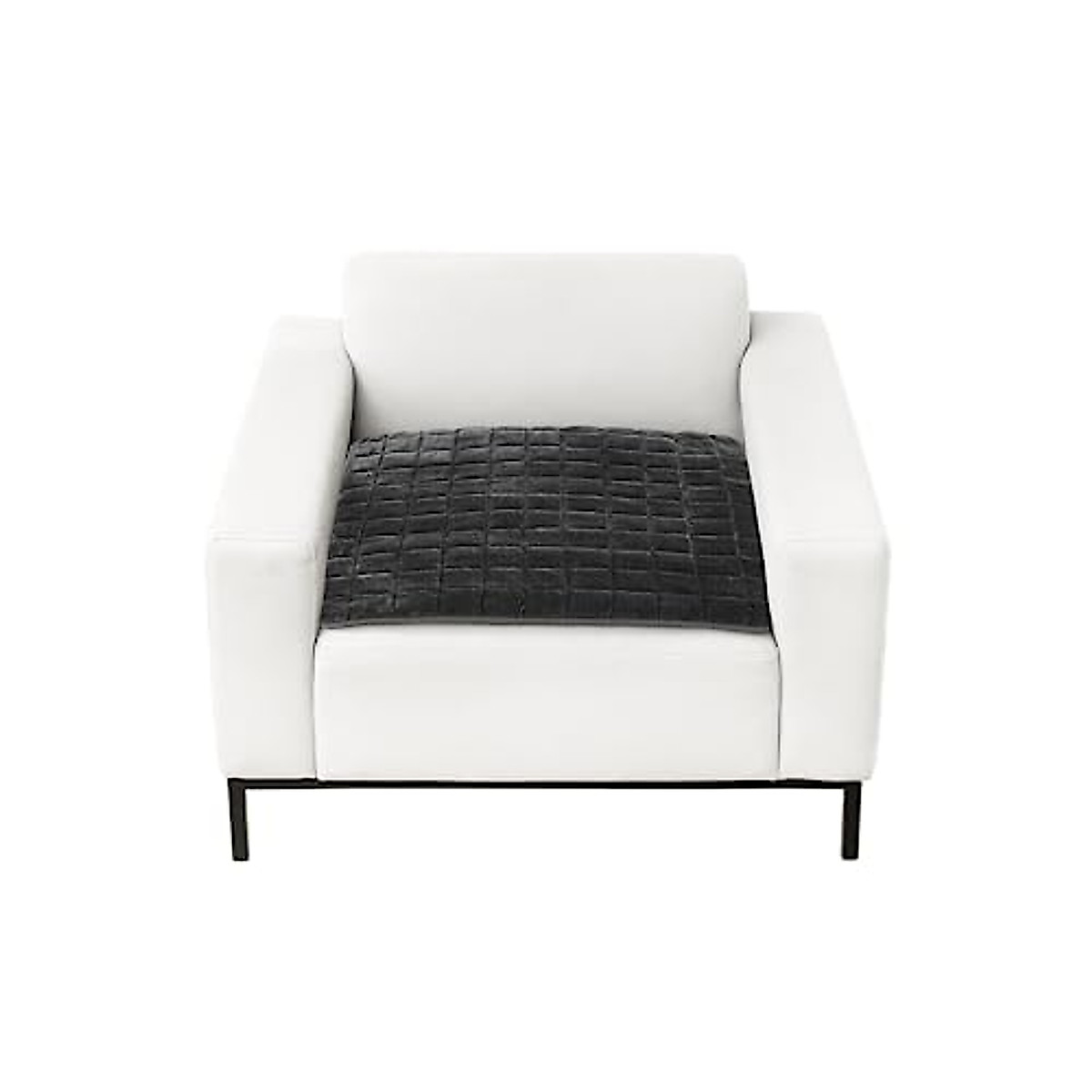 Allisandro Waterproof Dog Blanket,Thick and Non Slip Dog Bed Sofa Cover Pet Mat for Couch Sofa Bed Furniture & Small, Medium, Large Dogs, Grey, 30 x 20 Inches