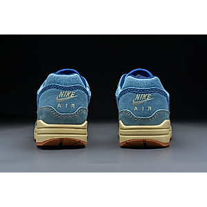 Nike Men's Air Max 1 Premium shoe, Mineral Slate/Deep Royal Blue-, 9