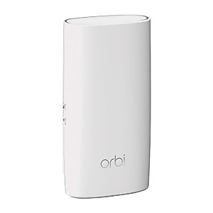 NETGEAR Orbi Wall-Plug Whole Home Mesh WiFi Satellite Extender - works with your Orbi router to add 1,500 sq. feet of coverage at speeds up to 2.2 Gbps, AC2200 (RBW30) (Renewed)