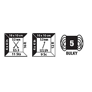 Premier Yarns Bloom Chunky - 3.5 Oz - #5 Bulky Weight - 3 Pack Bundle with Bella's Crafts Stitch Markers (Snapdragon)