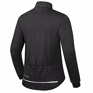 Przewalski Cycling Bike Jackets for Men Winter Thermal Running Jacket Windproof Breathable Reflective Softshell Windbreaker