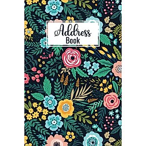 Address Book: Small Personal Address Book with Alphabetical Index
