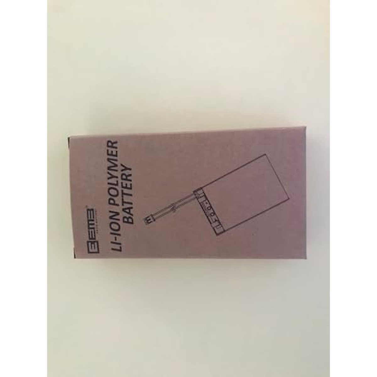 EEMB Lithium Polymer Battery 3.7V 1900mAh 604765 Lipo Rechargeable Battery Pack with Wire JST Connector for Speaker and Wireless Device- Confirm Device & Connector Polarity Before Purchase