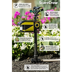 COSTWAY Scarecrow Motion Activated Animal Repellent