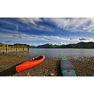 Chunake Cockpit Cover UV60+ 420D Oxford with PVC Coating Seat Cover with 3 Elastic Rope to Adjustment. (Large（60 * 29inch）, 1 Pack)