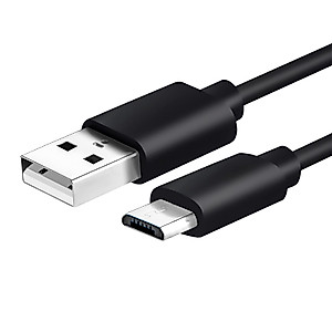 Mirco USB Charger Charging Cable Cord Compatible for TOZO T8 T6 T5 Earbuds,Logitech G635 G935 G633 G930 G933 H600 H800 G633S G933S G533 G430 Pro Gaming Headsets, Logitech Harmony Remote Control [5ft]