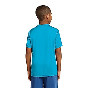 Sport-Tek YST350 Youth Competitor Tee, Atomic Blue, X-Large