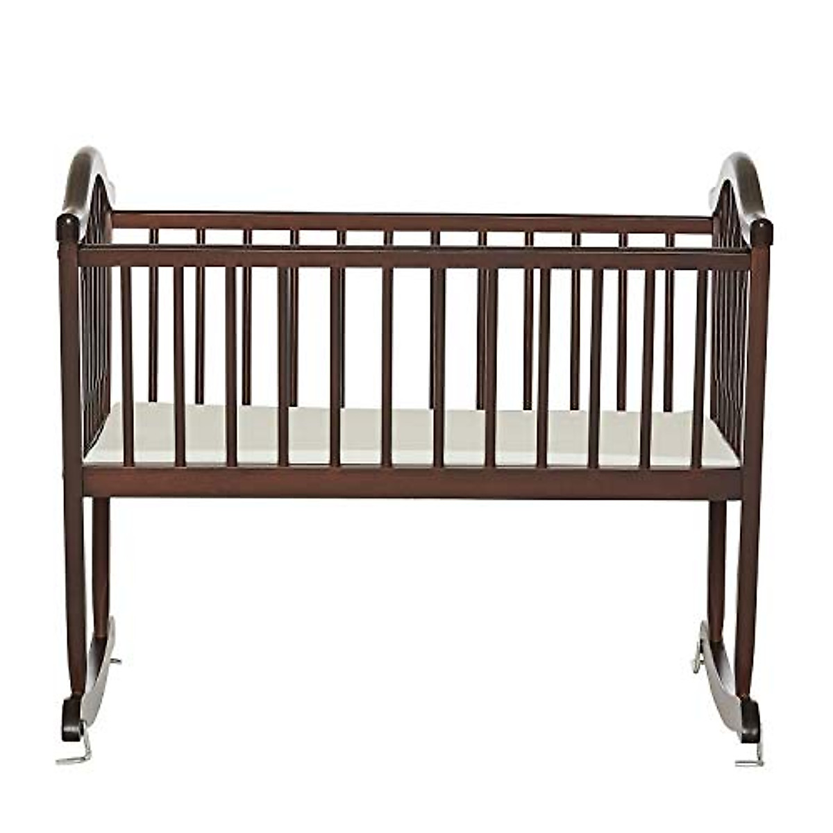 Dream On Me Rocking Cradle, Espresso , 38x22x32.5 Inch (Pack of 1)