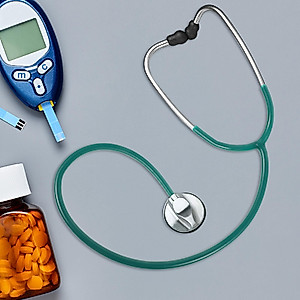 OUNONA Stethoscope Tubing 3pcs Replacement Kit Stethoscope Single Bore Tube Stethoscope Replacement Stethoscope Stethoscope Accessory Green