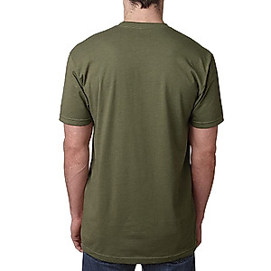 Next Level Men's CVC Crew XL MILITARY GREEN