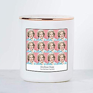 One Dozen Roses - Golden Girls Rose Nylund - Soy Candle