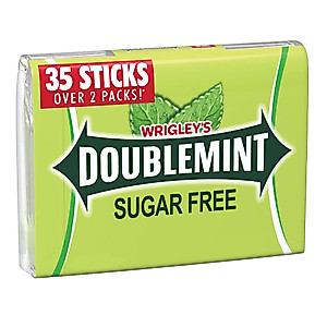 DOUBLEMINT Gum 35 stick SugarFree MegaPack 4.7 oz -Pack of 6