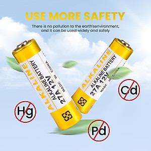 Super Power A27 27A MN27 MN27BPK GP27A L828 Battery 12V Alkaline Battery (50 Batteries)