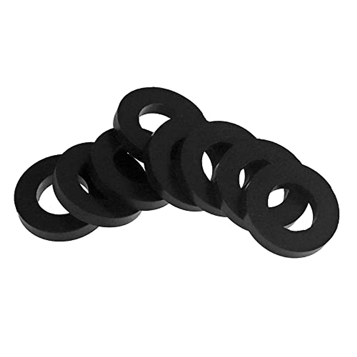 10Pcs Propane Tank Gasket and 10Pcs O-Rings for All Soft Nose P.O.L. Fittings, Soft Rubber Leakage-Proof Sealing, Fit for Propane Gas Adapters, Connectors, Valves, Regulators, Accessories and More