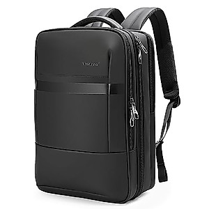 TIGERNU Laptop Backpack for Men Anti theft Business Travel Backpacks Waterproof Work Bag Fits 15.6 Inch Laptop (T-B010 Black)