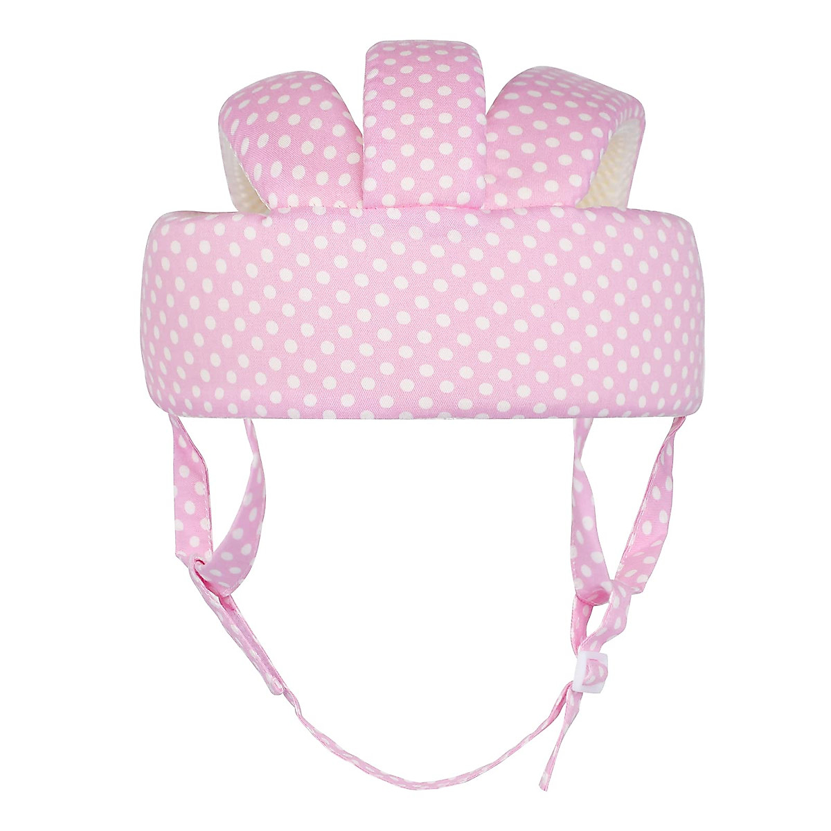 Baby Toddler Walking Helmet Head Protector Baby Helmet for Crawling Walking Toddler Anti-Collision Helmet Head Cushion Hat Breathable Soft Cushion Safety Helmet Adjustable Protective Cap