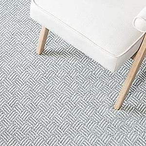 SAFAVIEH Boston Collection 6' x 9' Grey BOS680E Handmade Flatweave Cotton Area Rug