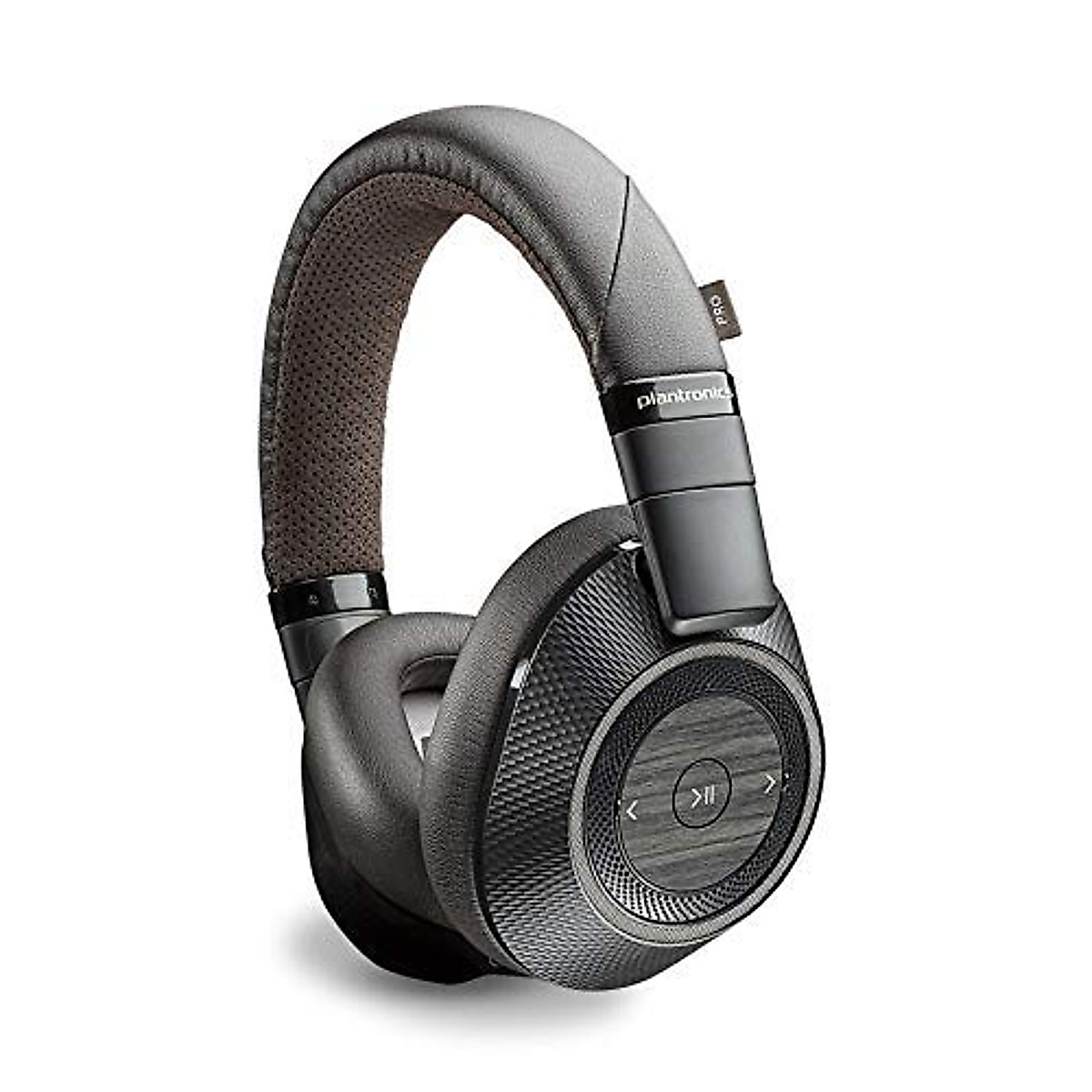 Plantronics Wireless Noise Cancelling Backbeat, Headphones, Black and Tan, Pro 2 (Renewed)