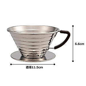 Kalita Wave Series Wave Dripper 185 [For 2 to 4 People] #05151