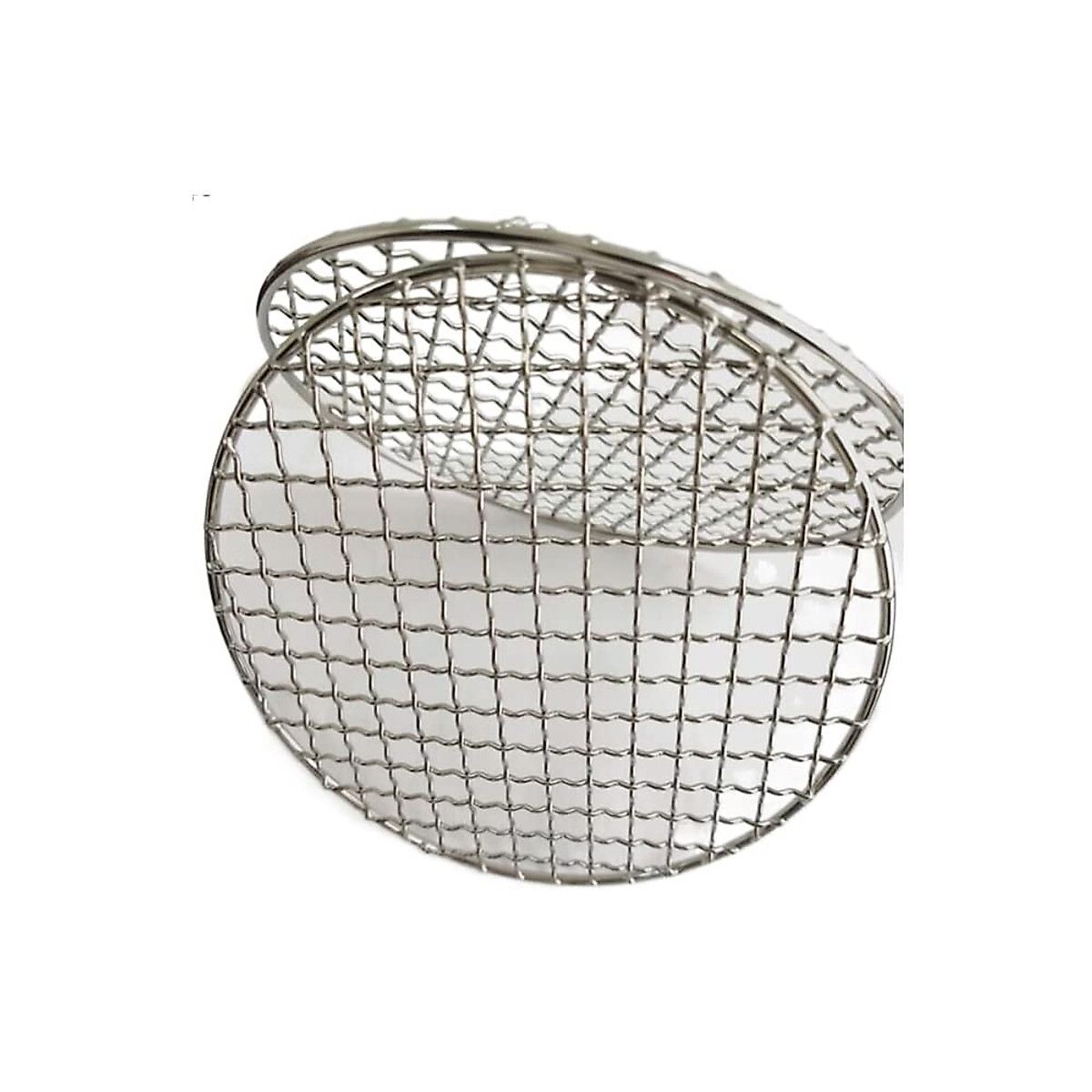 Stainless Steel Round Wire Baking Cooling Rack for Airfryer Oven, Nonstick Cooling Roasting Rack Net Grill Barbecue Rack for Cooling Cookie Bread Cake (180mm/7")