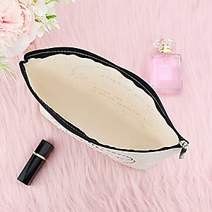 Flight Attendant Gift for Women Makeup Bag Pilot Gift Aviation Graduation Gift Flight School Gift for Student Cosmetic Bag Birthday Retirement Gift Appreciation Christmas Gift Travel Cosmetic Pouch
