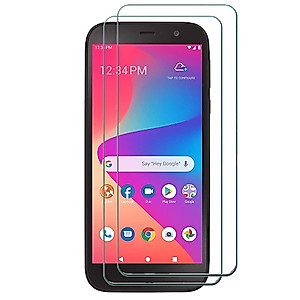 Ranyi Marble TPU Case & Screen Protector for BLU View 2 B130DL B131DL - Red