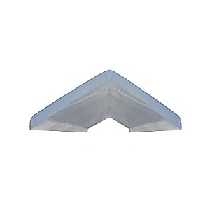 EZ Travel Collection Jumbo Canopy Replacement Cover, Durable Lightweight Anti-Rip Design for Easy Installation & Protection (20x20 ft.)