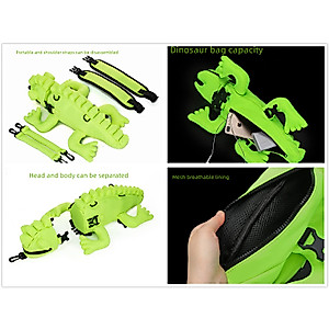 ALANZE Dinosaur Backpack-Backpack-Student Backpack-Travel Backpack-Handbag-Suitable for Men and Women Short Trips Going to School