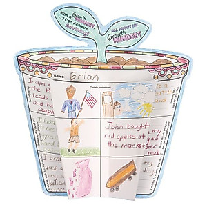 Ready-to-Decorate 3-D Growth Mindset Flowerpots