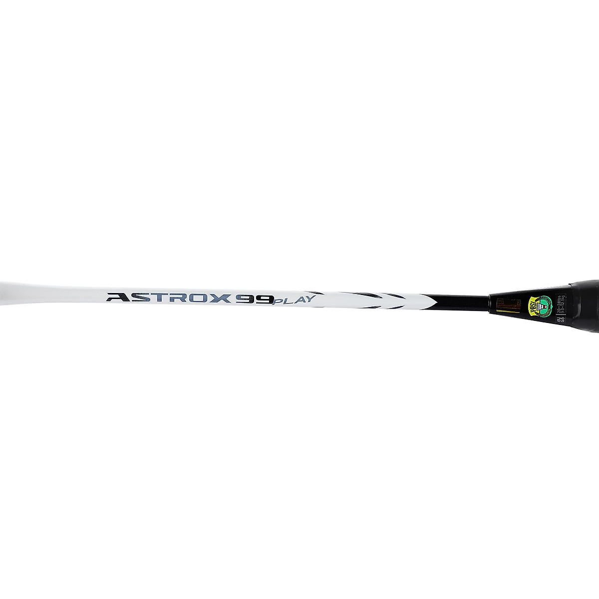 YONEX Astrox 99 Play Graphite Strung Badminton Racket with Full Racket Cover (White Tiger) | for Intermediate Players | 83 Grams | Maximum String Tension - 28lbs