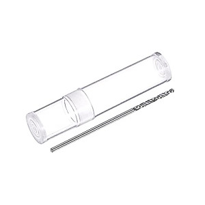 HARFINGTON Solid Carbide Drill Bit 1.25mm C3/K10 Tungsten Carbide Precision Mini Micro Straight Shank Twist Drill Bit for Stainless Steel Metal Plastic Wood