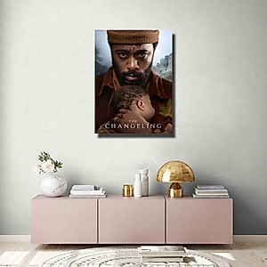 The Changeling Horror TV Series Poster, LaKeith Stanfield Poster, Trendy Living Room Accessories, Paper Canvas Wall Art, House Office Garage Unframed Wall Decoration, Christmas Gift