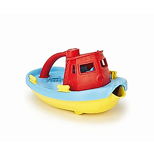 Green Toys My First Tug Boat, Red