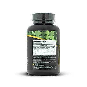 Pine Pollen Extract Capsules — Adaptogenic, Phytosterols, Endocrine Health Support — Highest Potency, Ultra-Pure Extract — Men & Women — No Fillers, Never Irradiated, Vegan, Non-GMO — 120 Count