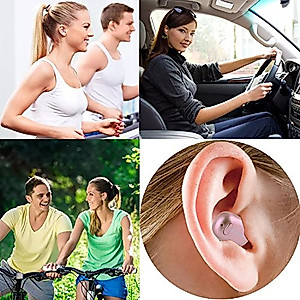 KELODO Bluetooth Earpiece Earbud,Smallest Wireless Headset with Mic and 5.5 Hour Playtime, Mini Earbud for Apple iPhone Samsung Galaxy LG Nokia Motorola HTC Att Smartphones - Rose Gold