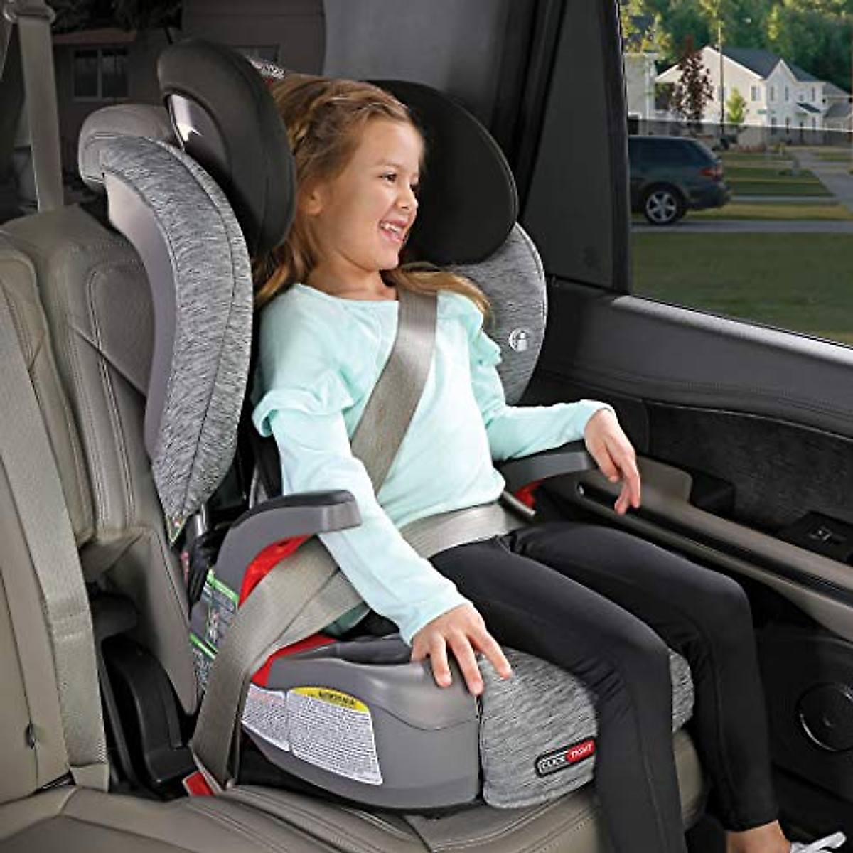 Britax Grow with You ClickTight Harness to Booster Car Seat, Cowmooflage 2.0 SafeWash