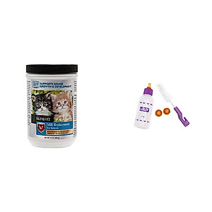 Nutri-Vet Milk Replacement for Kittens + Lixit Nursing Bottle Kit