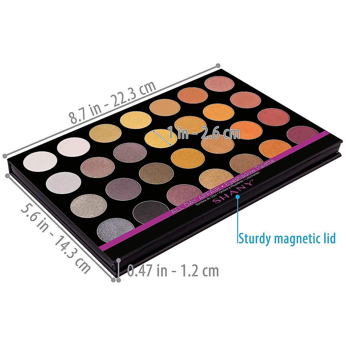 SHANY Masterpiece 28 Colors Eye shadow Palette/Refill - "YOU'RE THE STARLET "