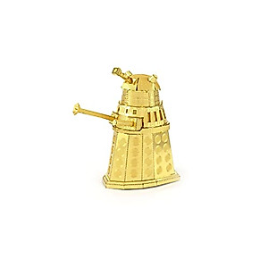 Metal Earth Doctor Who Dalek Gold 3D Metal Model Kit Fascinations