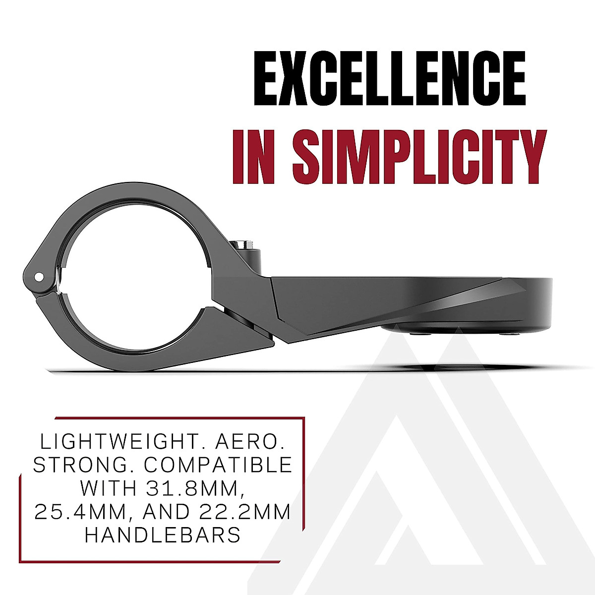 KOM Cycling Aero Garmin Bike Mount from GoPro Adapter for Garmin Bike Mounts and Wahoo Elemnt Mounts Bundle