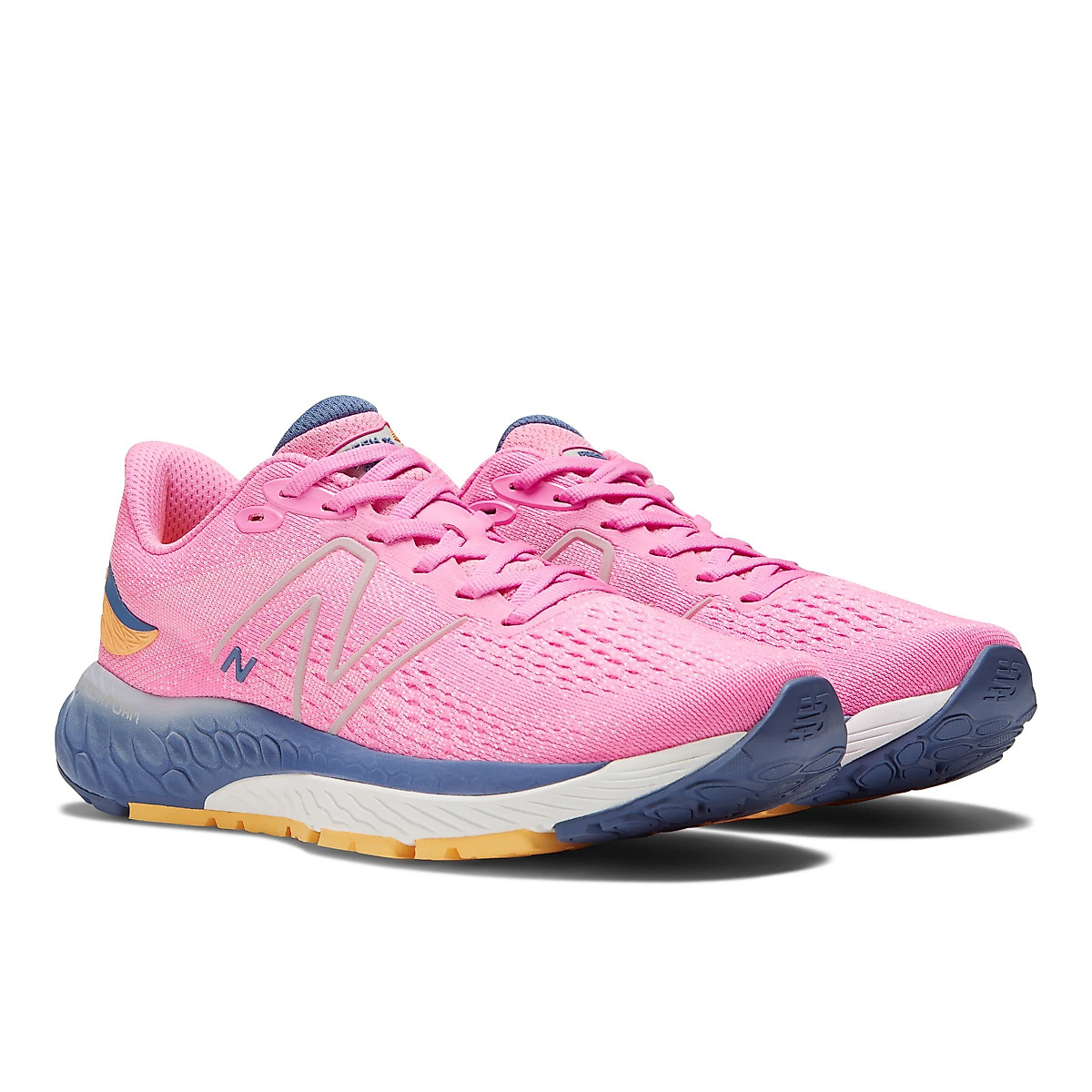 New Balance Women's Fresh Foam X 880 V12 Running Shoe, Vibrant Pink/Vibrant Apricot/Night Sky, 8.5