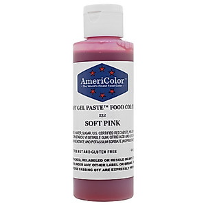 Americolor Soft Gel Paste, 4.5-Ounce, Soft pink