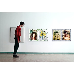 Frame Amo 8x10 White Mat for Picture Frame, Bevel Cut 3.5x5.5 Opening for 4x6 Photo, White Core, 10-Pack