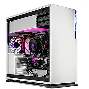 Skytech Shiva Gaming PC Desktop – Intel Core i5 10400 2.9 GHz, RX 6600XT, 1TB NVME SSD, 16G DDR4 3200, 600W Gold PSU, AC Wi-Fi, Windows 10 Home 64-bit