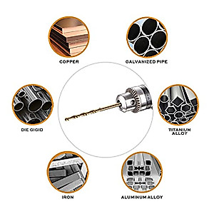 Owl Tools 3/16" Inch Cobalt Drill Bits - 13 Pack of M35 Cobalt Drill Bits with Storage Case - Perfect Drill Bits for Metal, Hardened & Stainless Steel, Cast Iron, and More!